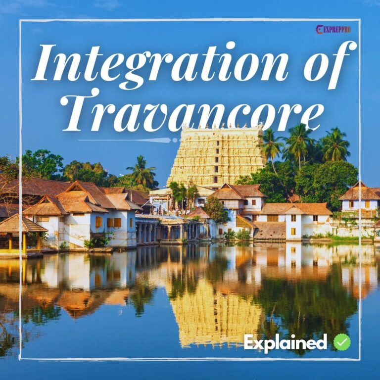 How travancore became part of india | Travancore accession.